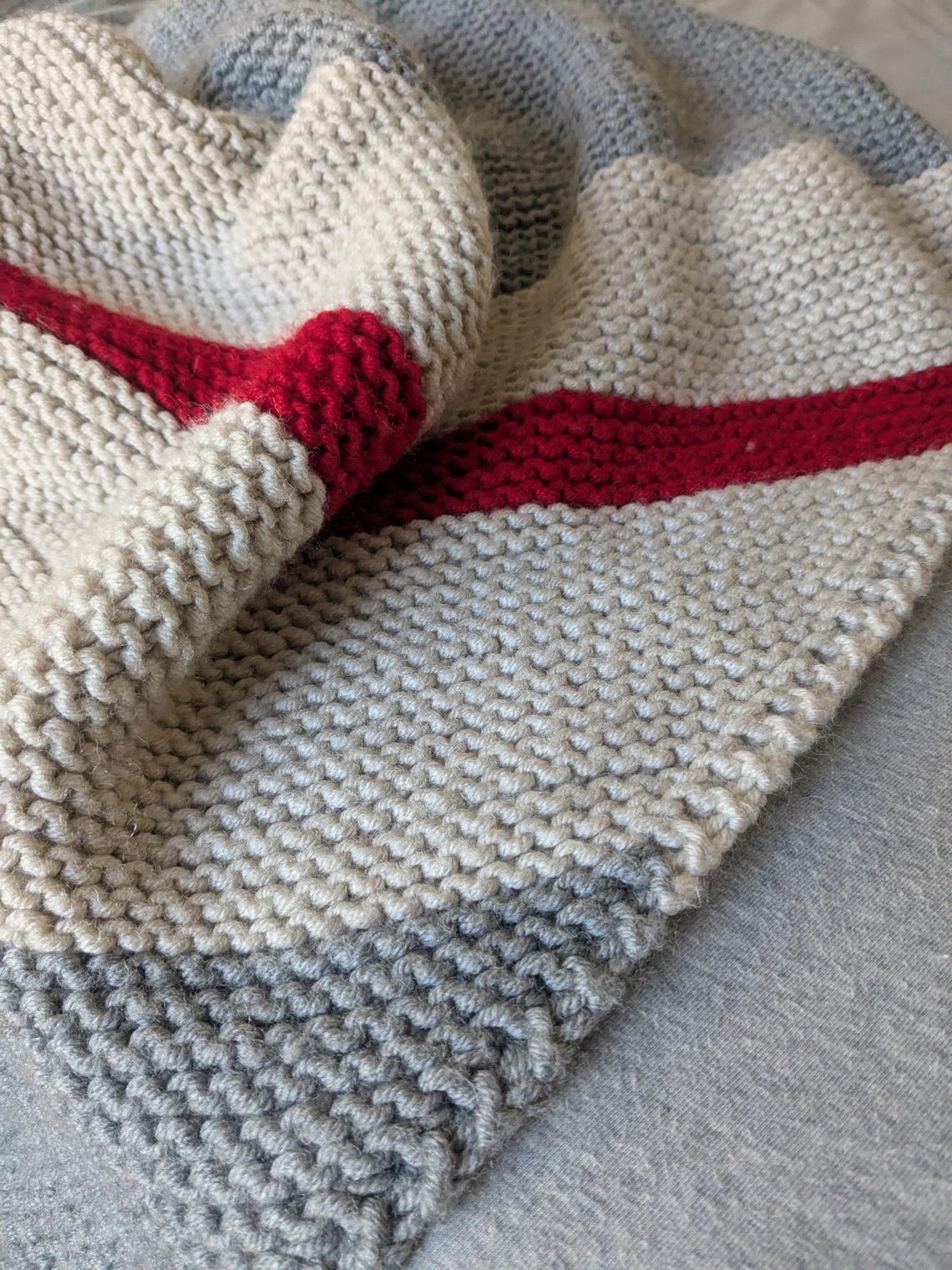 Chunky Knit Baby Blanket Pattern: Cozy Crib Throw (digital Download) - Etsy