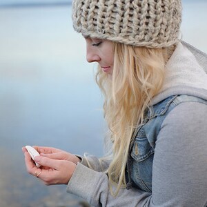 KNITTING PATTERN // Chunky Toque, Chunky Beanie, Knit Toque, Knit ...