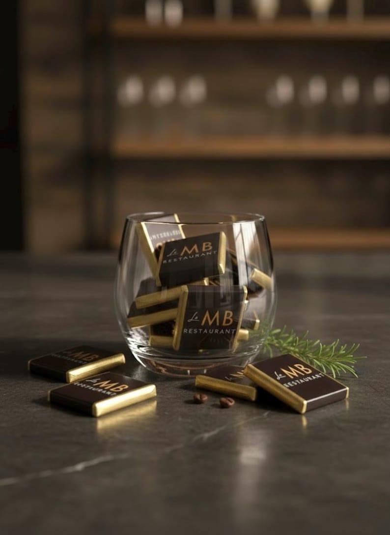 Chocolate With Logo, Corporate Chocolate, Corporate Gift, Gift to ...