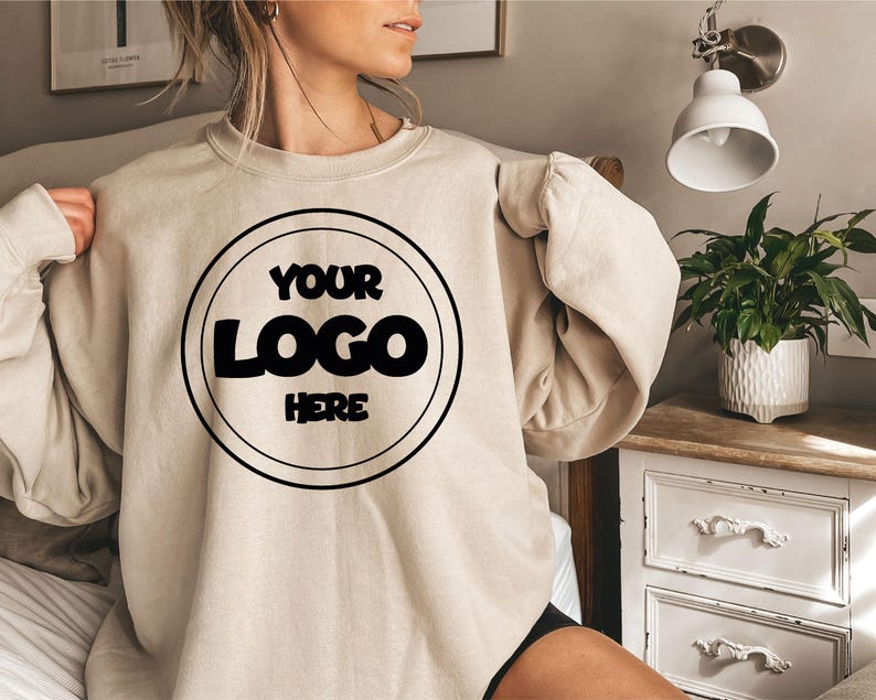 Custom Logo Sweatshirt: Cozy Professional Style for Teams and Companies ...