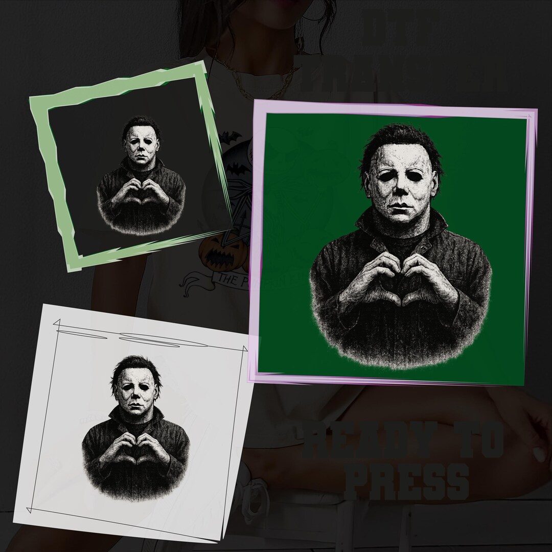 Horror Movie Characters DTF Heat Transfer: 90s Scary Film - Etsy