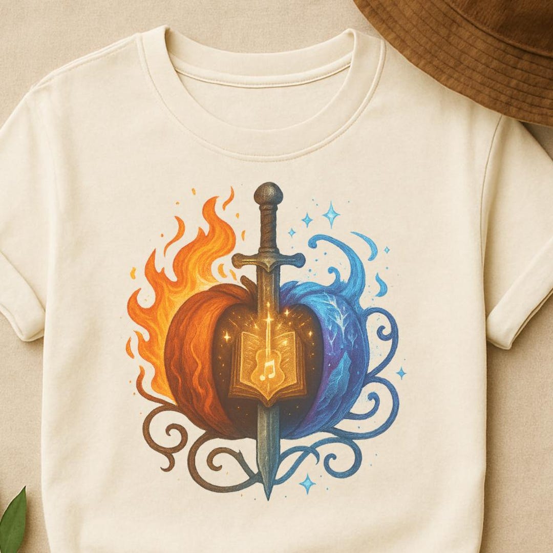 Sword Pumpkin Fantasy PNG: RPG Bard Guitar Halloween Clipart (digital ...