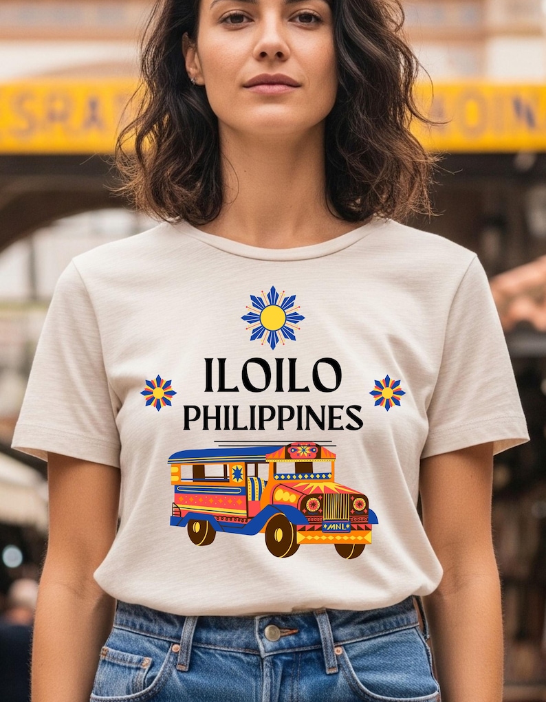 Iloilo Philippines Jeepney Graphic Tee, Souvenir Shirt - Etsy