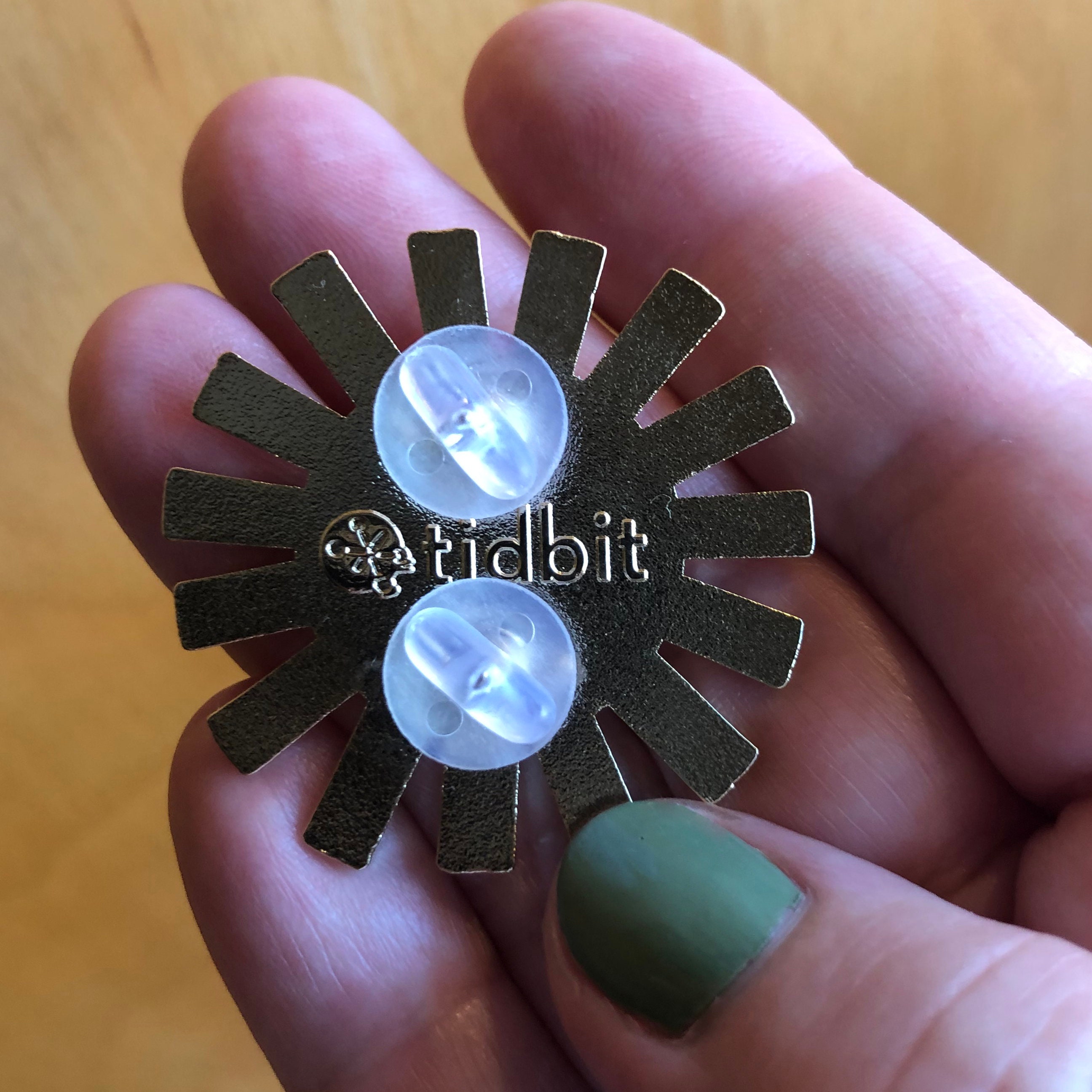 Rainbow Sun Enamel Pin - Etsy