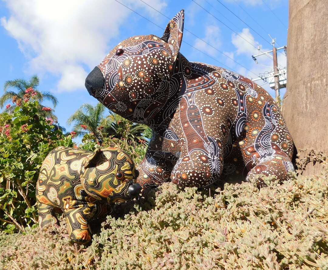 Indigenous Fabric Wombat - Etsy