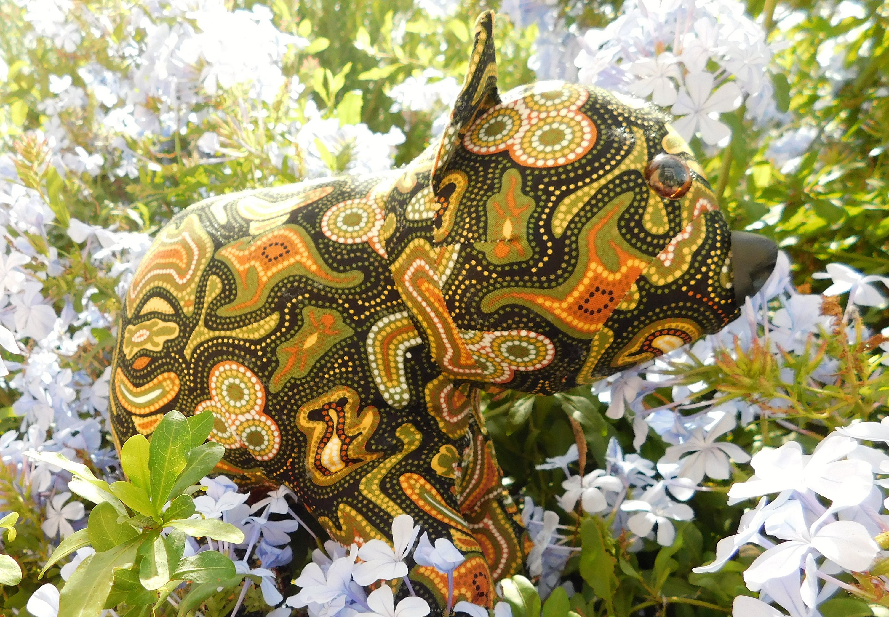 Indigenous Fabric Wombat - Etsy