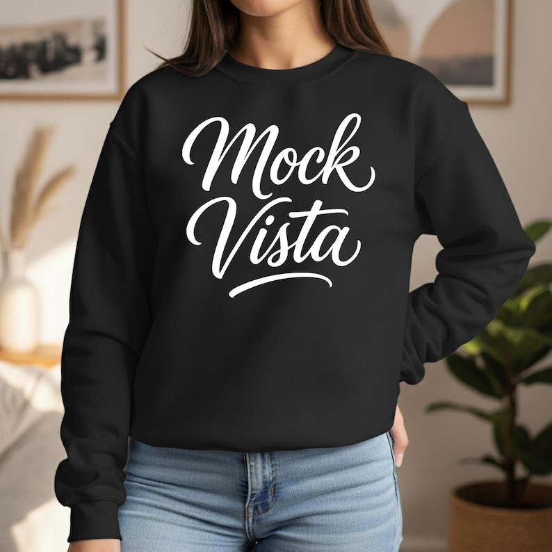 Gildan 18000 Sweatshirt Mockup Bundle | 30 Color Options (digital ...