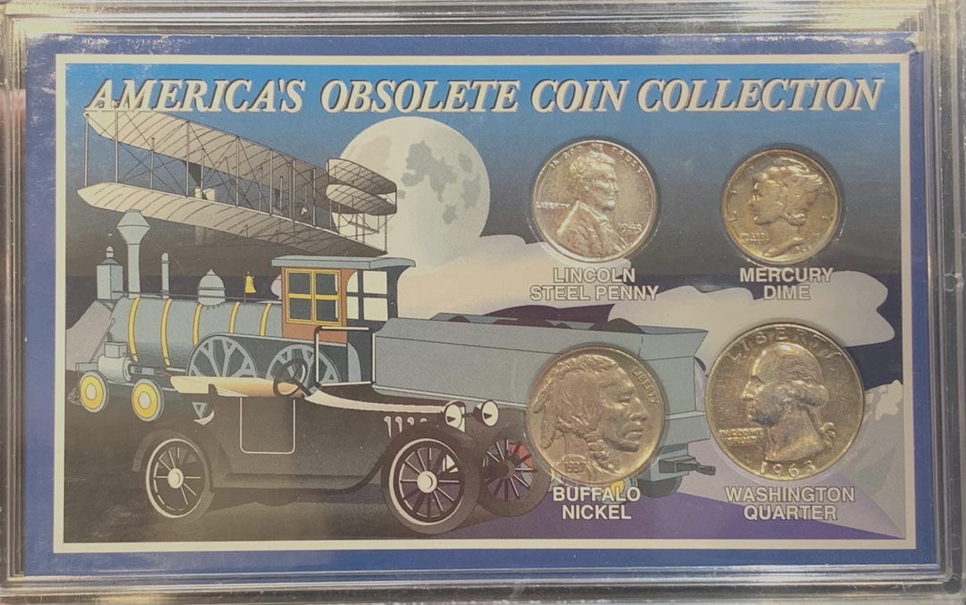 America’s Obsolete Coin Collection Coin Set - Etsy