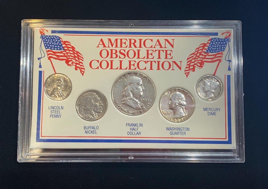 The United States Mint “american Obsolete Collection” Set - Etsy