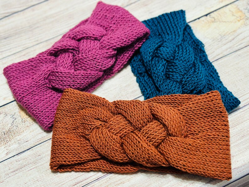 INSTANT DOWNLOAD Braided Earwarmer Headband Knitting Machine - Etsy