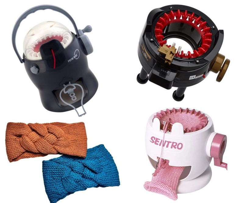 INSTANT DOWNLOAD Braided Earwarmer Headband Knitting Machine - Etsy