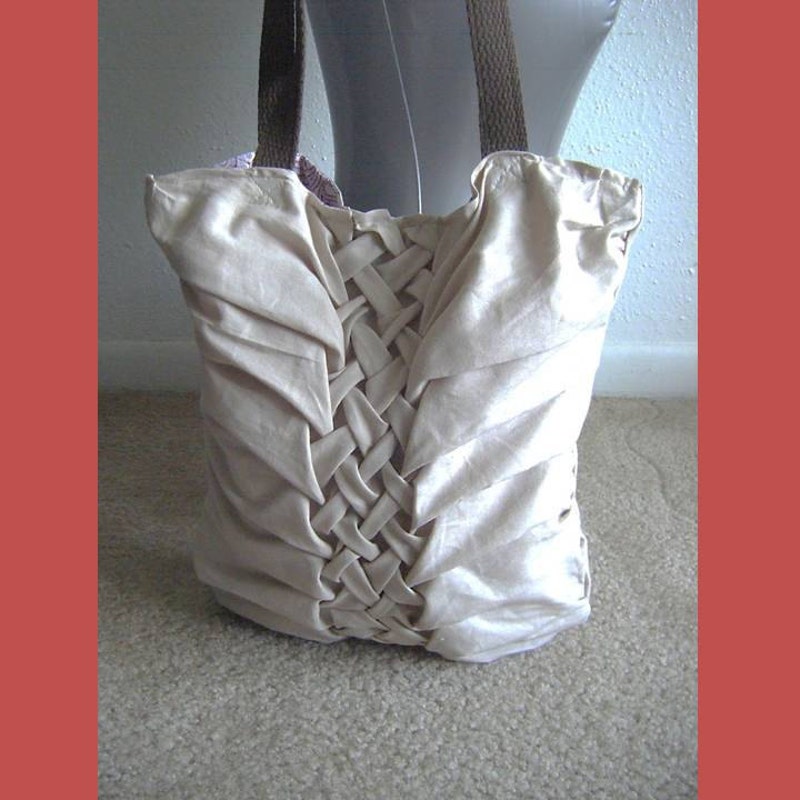 Pleated Bag Pattern - Etsy