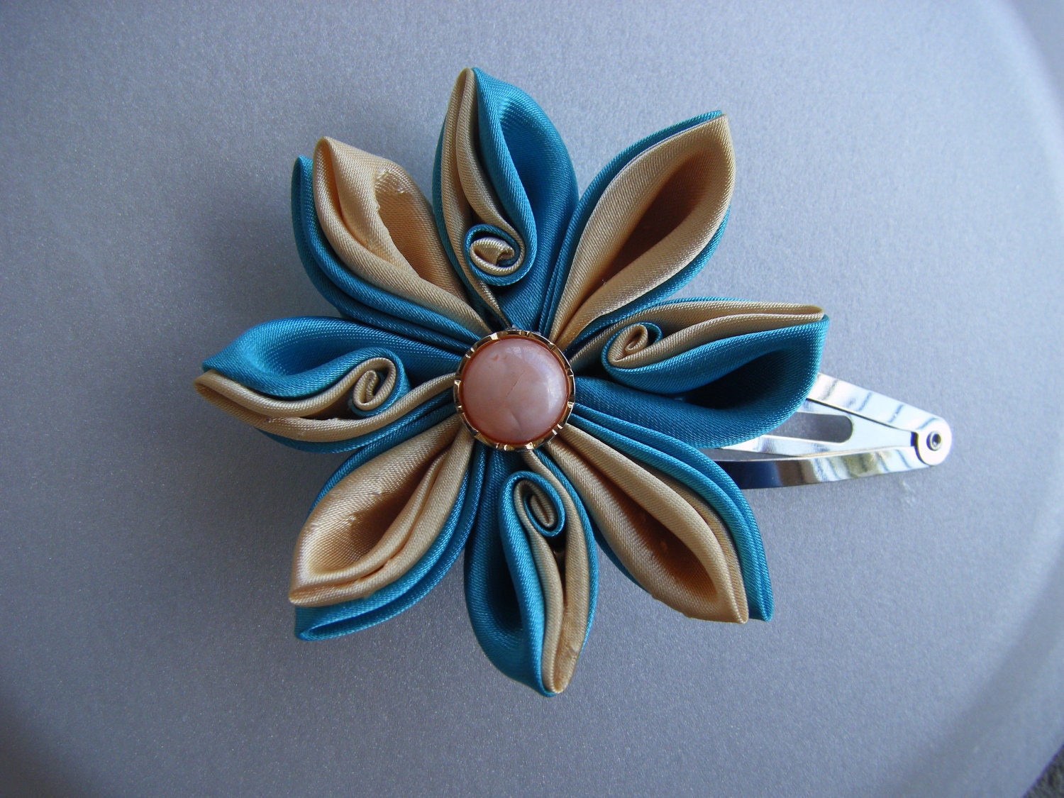 INSTANT DOWNLOAD 3 Kanzashi Flower Tutorials - PDF Hair Accesories ...