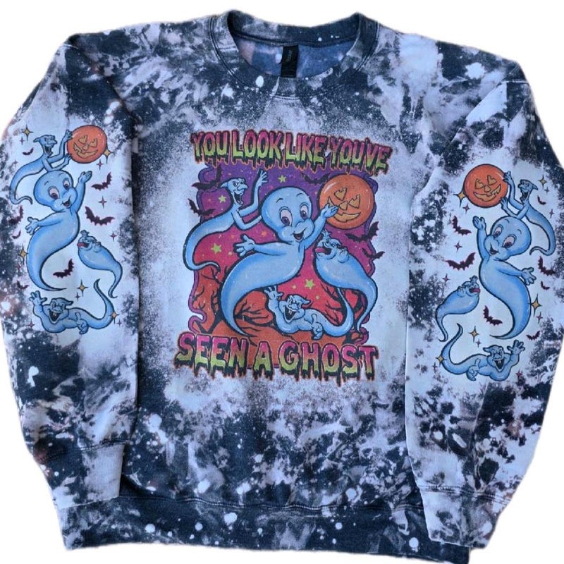 Bleach Ghost Sweatshirt - Etsy