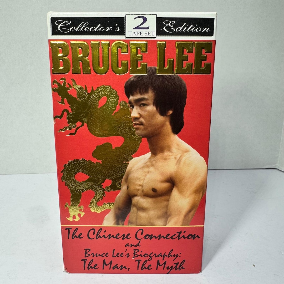 Bruce Lee the Chinese Connection & Biography 2 Tape VHS Collector's ...
