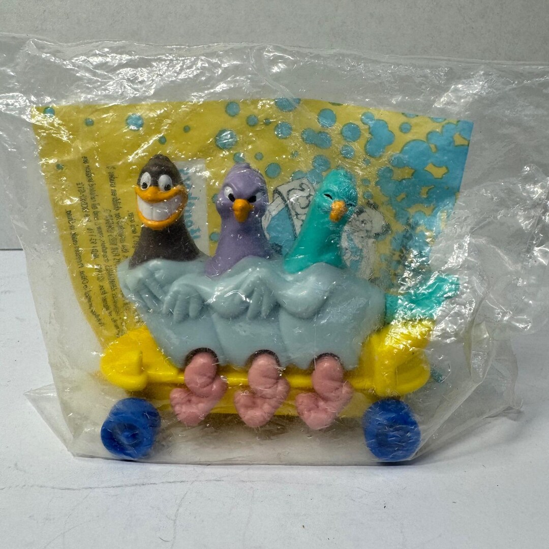 Vintage 1993 Mcdonalds Happy Meal Animaniacs Goodskate Goodfeathers Toy ...