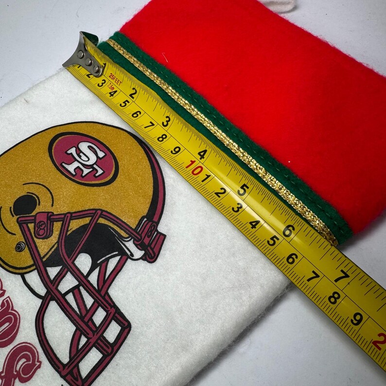 San Francisco 49ers NFL Football Helmet White Vintage 1990s Christmas ...