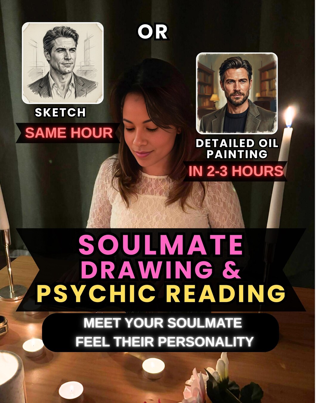 Soulmate Drawing Same Hour | Psychic Love Reading | Draw My Soulmate ...