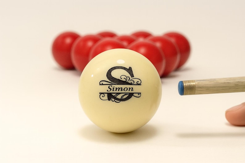 Personalized Engraved Cue Ball, Custom Billiards, Father’s Day Gift ...