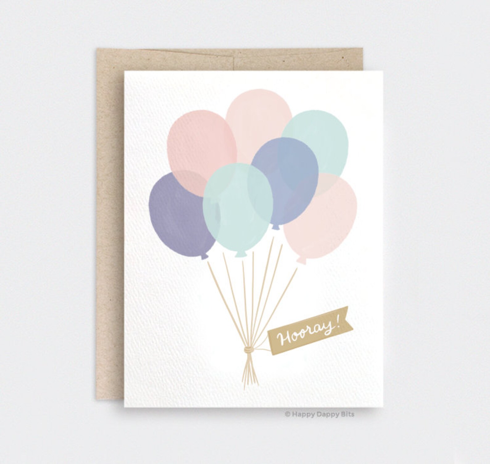 Illustrated Hooray Card Congrats Card Recycled Graduation - Etsy