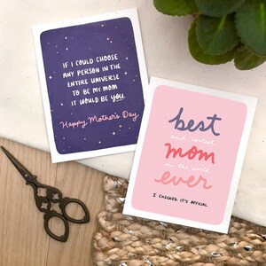 Best Mom in the World Card, Mothers Day Card Funny, Best Mom Ever, Cool ...