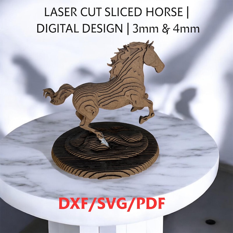 Horse Layered Cnc - Etsy UK