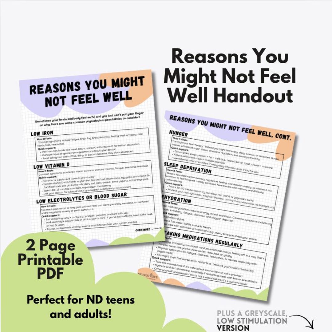 Why Do I Feel Off? – Body-based Symptom Checker & Support Guide ...