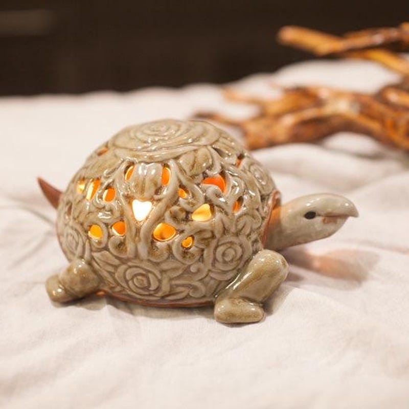 Turtle Lamp - Etsy