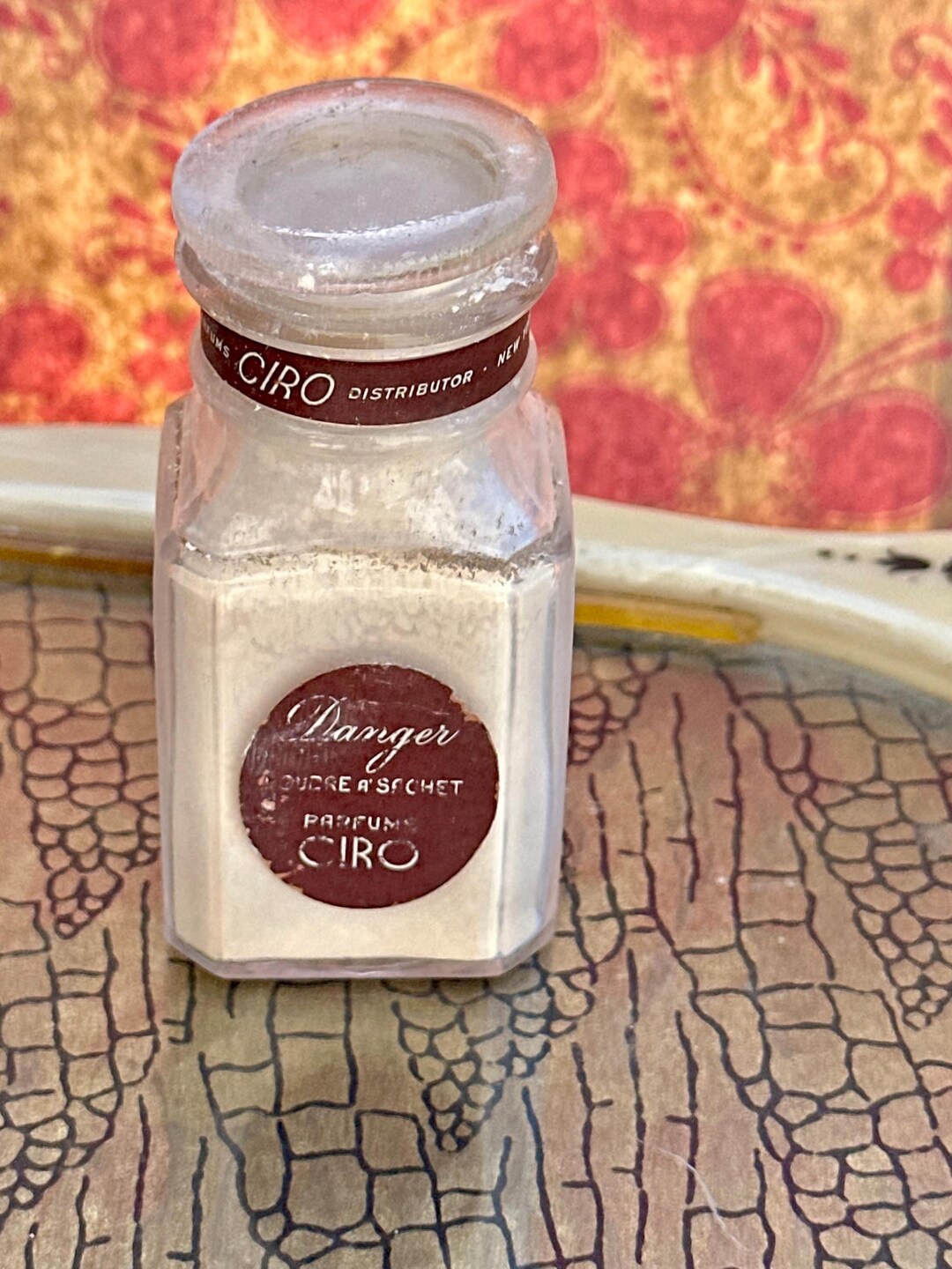 Vintage Danger by Ciro Powder & Sachet / Dry Parfum 1. Oz Amazing Scent ...