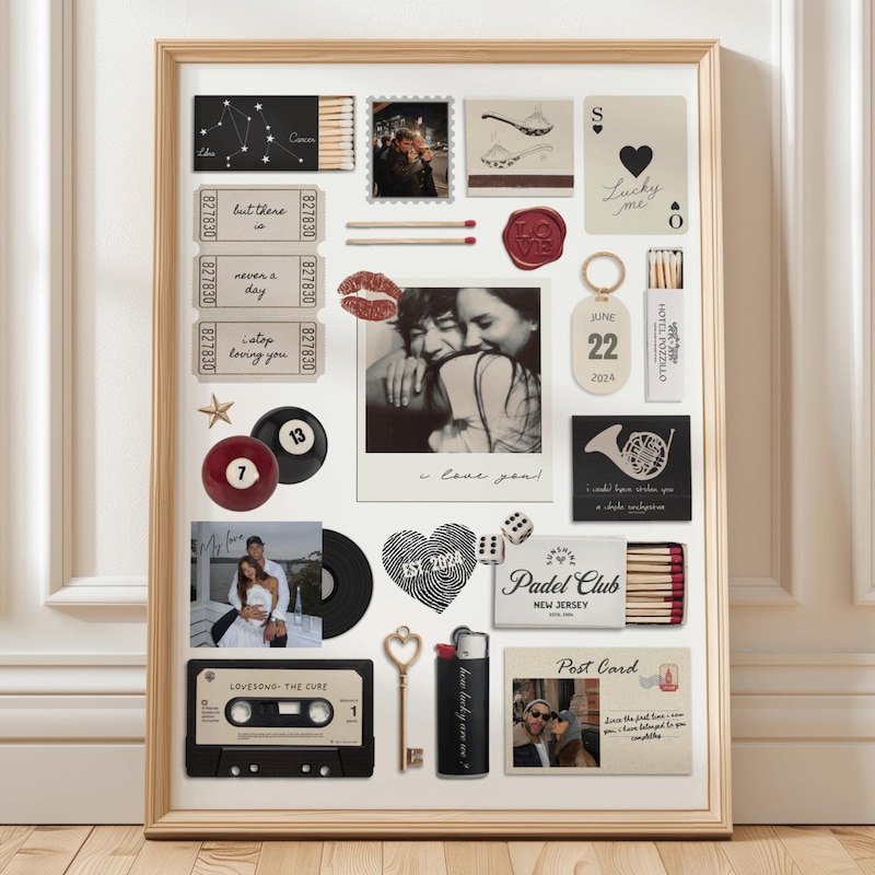 Matchbook Photo Collage - Etsy
