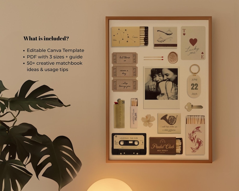 Editable Matchbook Template | Blank Matchbox Template | Custom ...