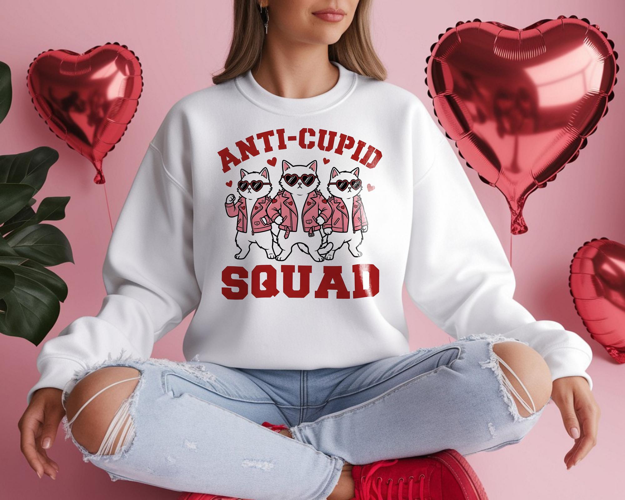 Anti Cupid Squad PNG - Funny Galentines Design (digital Download) - Etsy