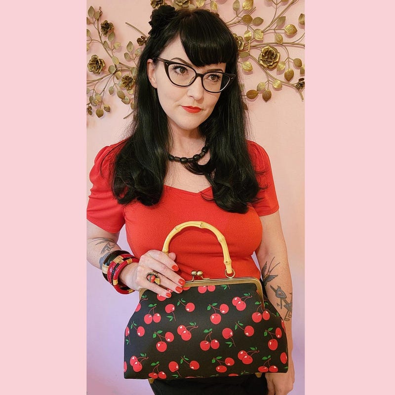Rockabilly Purse - Etsy