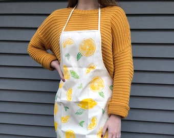 Hand painted apron | Etsy