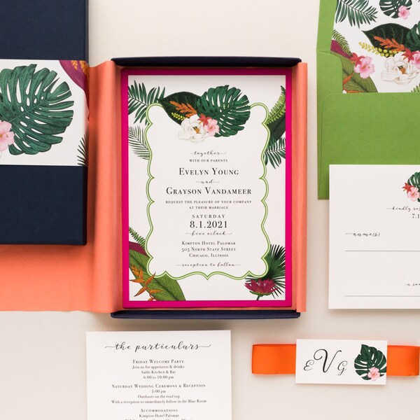 Destination Wedding Invitation - Etsy