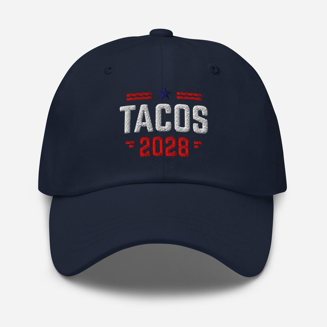 Tacos 2028 Baseball Cap - Etsy