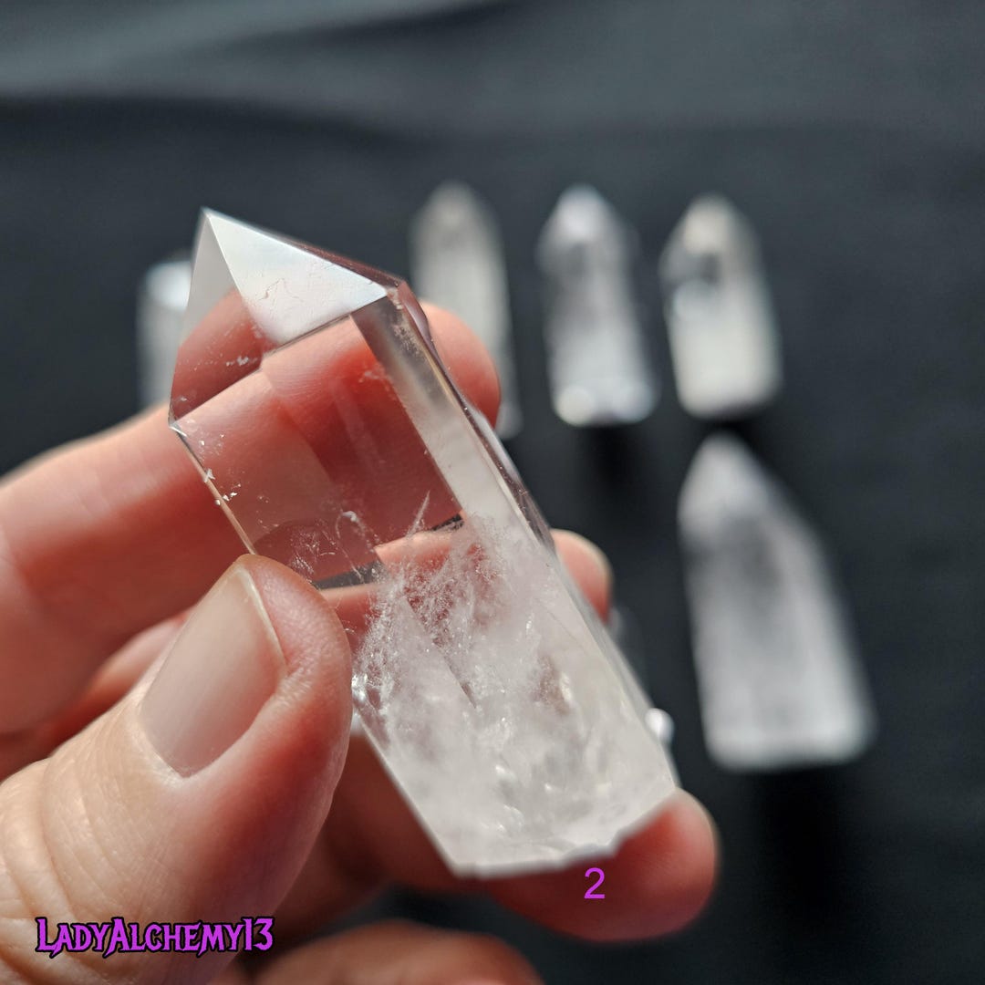 Clear Quartz Towers Healing Crystals Witch Macabre Art & Magickal Accoutrements by Ladyalchemy13 ...