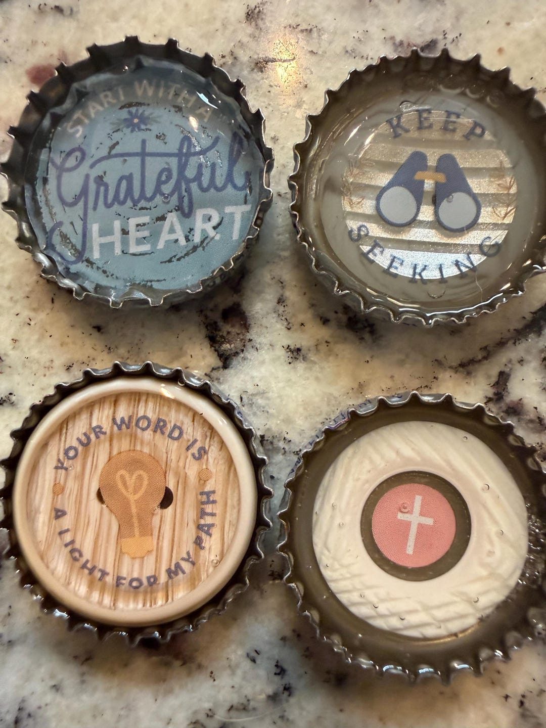 Faith Magnets Set of 4 - Etsy