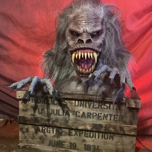 Life-size FLUFFY Creepshow Crate Beast Bust -display Collectible NO ...