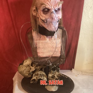 Doctor Satan Life Size Talking Museum Bust House of a Thousand Corpses ...