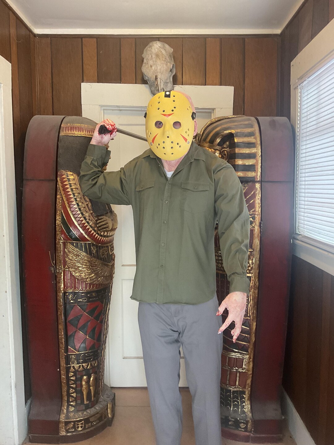 Friday the 13th Pt3 Lifesize Jason Vorheese Figure Version B - Etsy