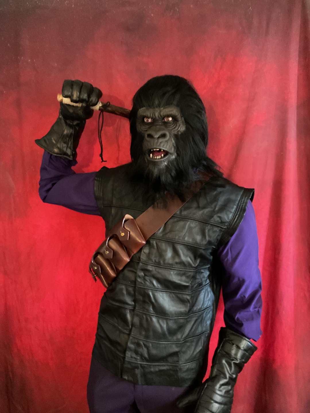 Planet of the Apes Inspired Soldier Gorilla Life Size 1:1 Figure 6ft IT ...
