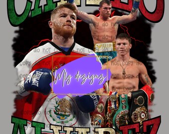 Canelo Team SVG PNG - Etsy