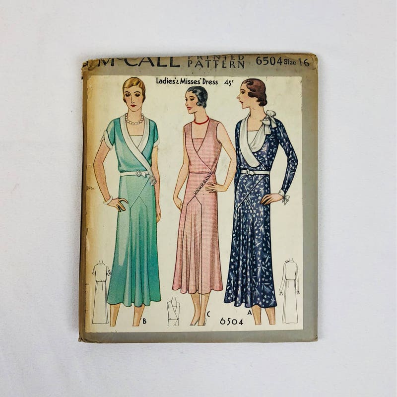 Sewing Pattern Art - Etsy