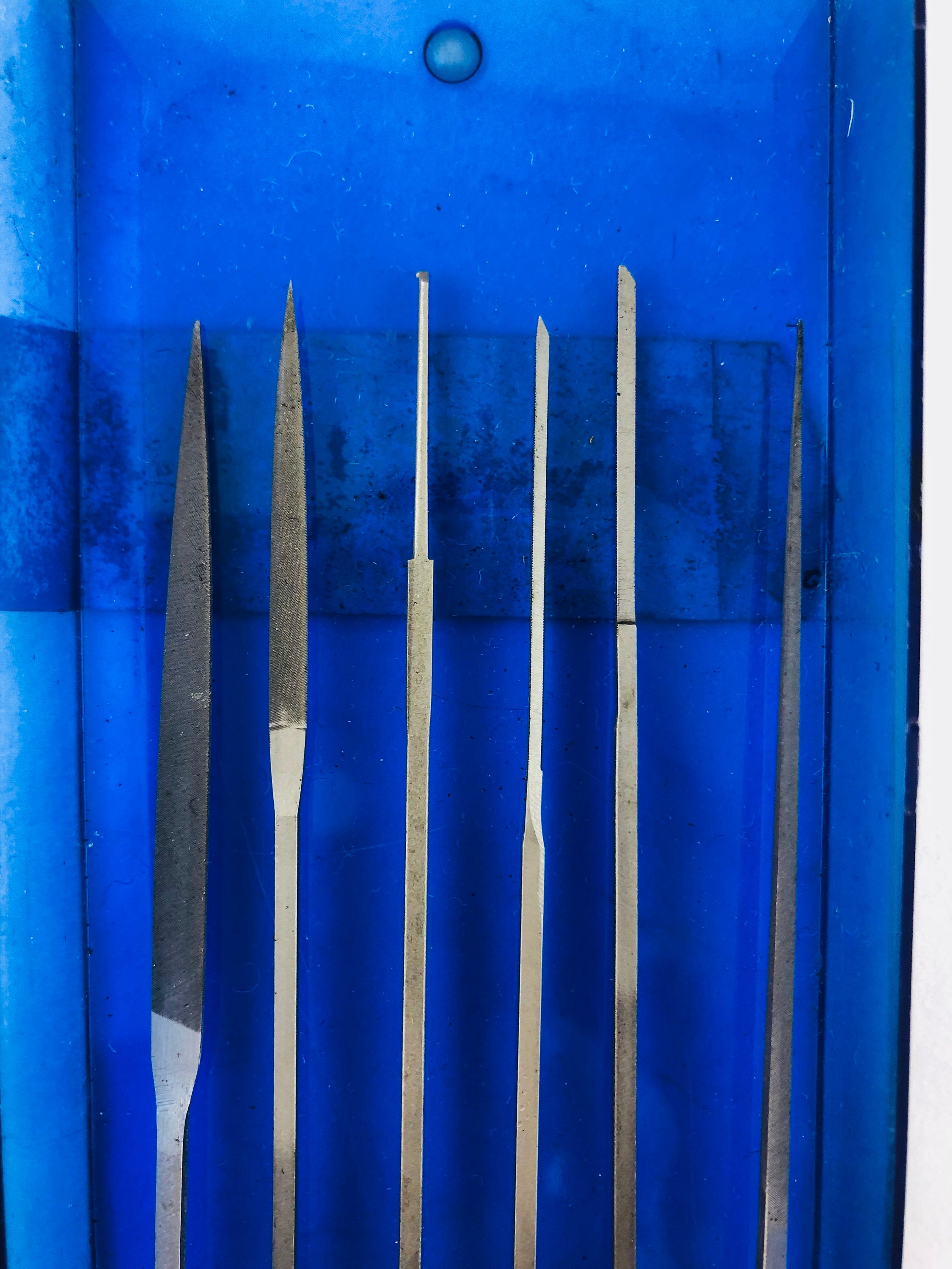 Vintage Grobet Watch Repair Tool Set Swiss Precision Escapement Files ...