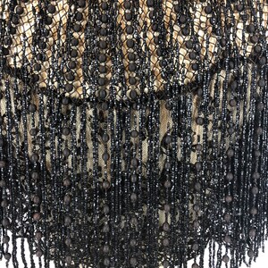 Cape Cloak FRENCH Antique Victorian Silk Beads Beaded Steampunk Coat ...