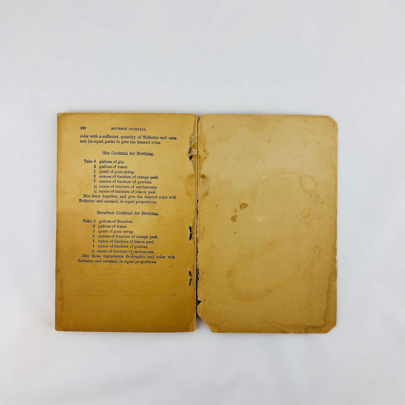 Antique 1800s Cocktail Book Jerry Thomas' Bar-tenders Guide or How to ...