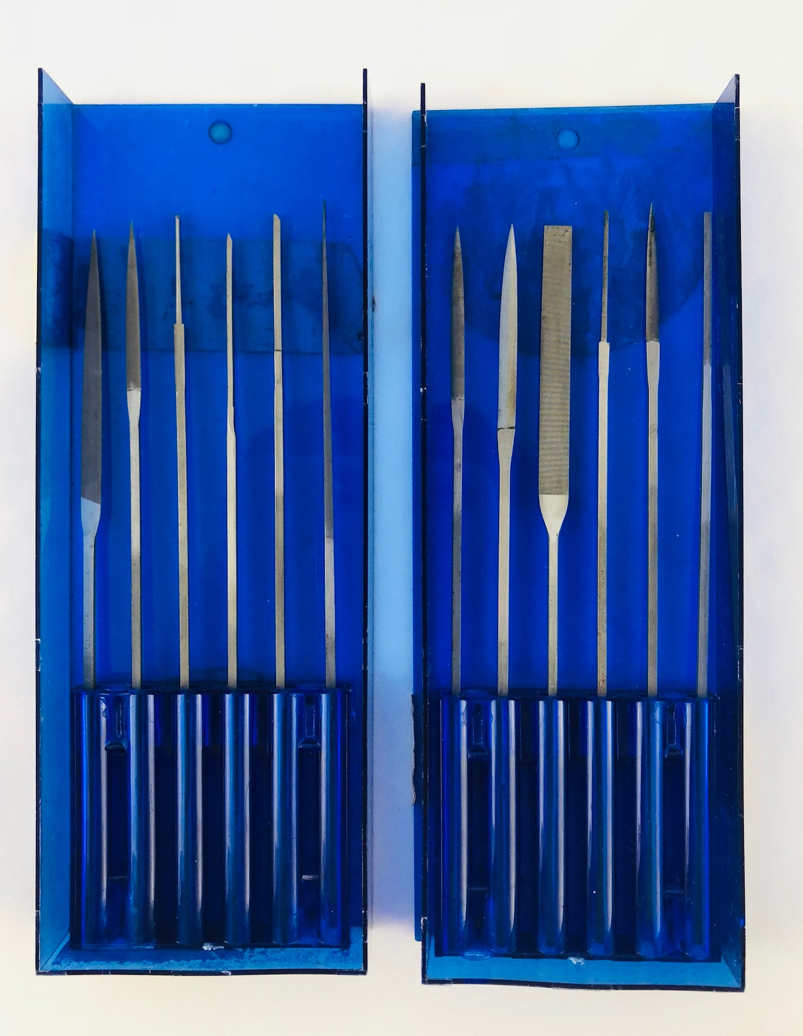 Vintage Grobet Watch Repair Tool Set Swiss Precision Escapement Files ...