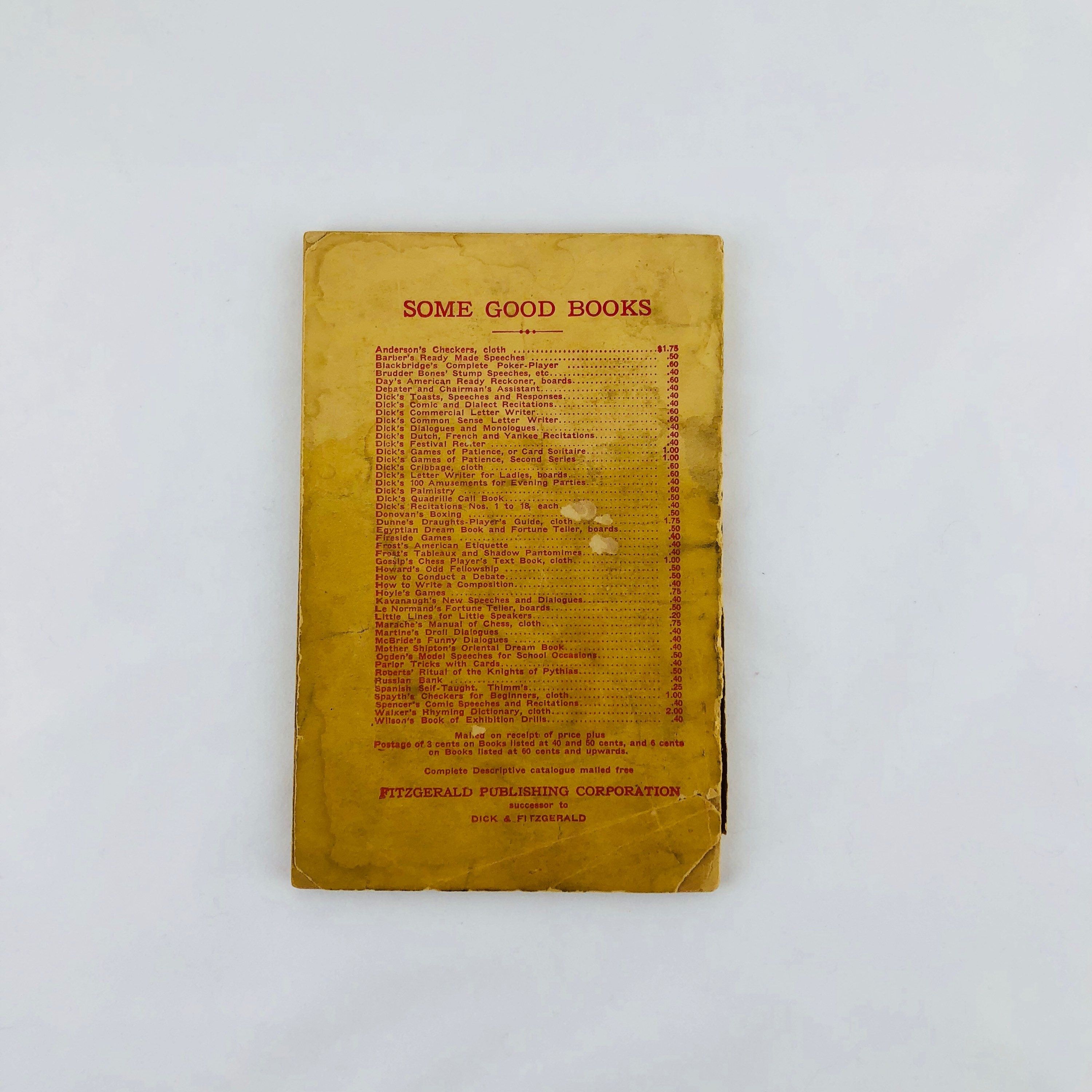 Antique 1800s Cocktail Book Jerry Thomas' Bar-tenders Guide or How to ...