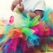 Breezy Tutu, Bright Multi Colored Tutu, Newborn Tutu, Baby Tutu, Tutus ...